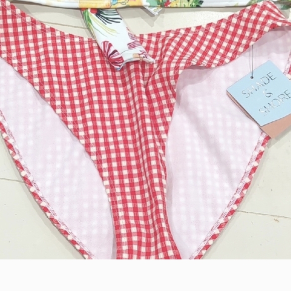 Shade & Shore | Swim | Shade Shore Red Bikini Bottoms | Poshmark